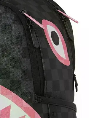 SPRAYGROUND Check-pattern Shark Backpack