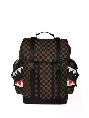 SPRAYGROUND Sawtooth Sharks In Paris Monte Carlo Backpack - Brown