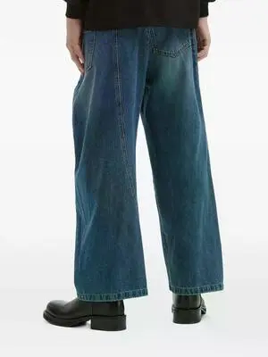 JUUN.J Paneled Wide Leg Jeans