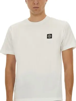 Stone Island Slim Fit T-shirt - White