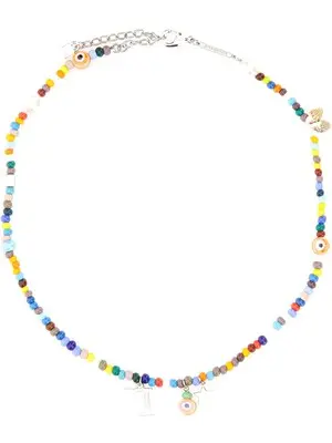 Dsquared2 Necklace With Beads And Shells - Multicolour