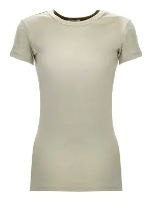 Filippa K Fine Rib T-shirt - Green