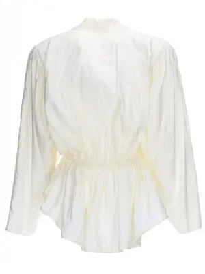 Chloé Silk Blend Top - Ivory