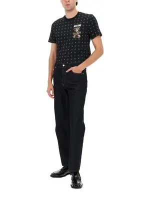 Moschino T-shirt With Logo - Black