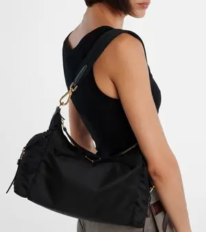Prada Re-nylon Shoulder Bag - Black