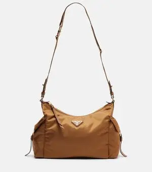 Prada Re-nylon Shoulder Bag - Brown
