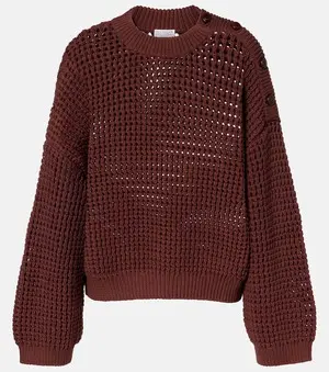Brunello Cucinelli Cotton-blend Crewneck Sweater