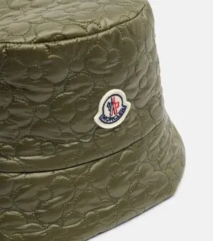 Moncler Padded Reversible Bucket Hat - Green