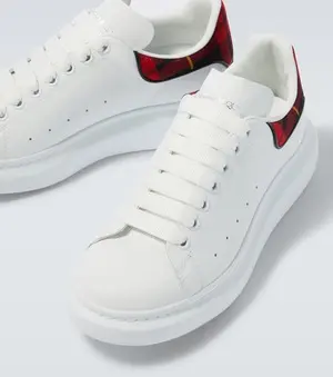 Alexander McQueen Oversized Leather Sneakers