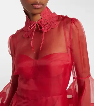 Zimmermann Rebellion Silk Minidress - Red