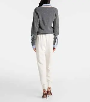 Stella McCartney Tapered Jersey Sweatpants
