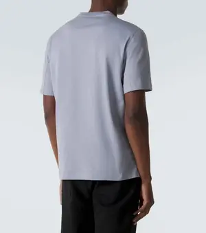 Brunello Cucinelli Logo Cotton Jersey T-shirt