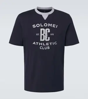 Men's Brunello Cucinelli Blue T-shirts