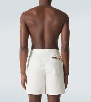 Brunello Cucinelli Logo Swim Trunks