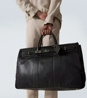 Brunello Cucinelli Leather Tote Bag