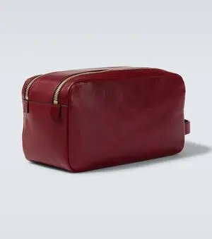 Brunello Cucinelli Leather Toiletry Bag
