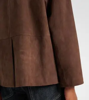 Max Mara Charme Suede Jacket