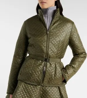 Moncler Geranium Quilted Down Jacket