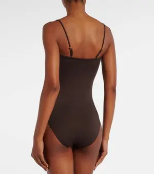NILI LOTAN Gathered One-piece Swimsuit
