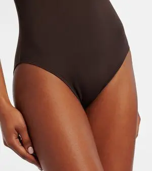 NILI LOTAN Gathered One-piece Swimsuit