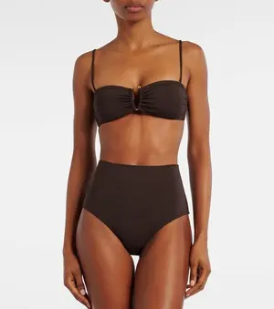 NILI LOTAN High-rise Bikini Bottoms