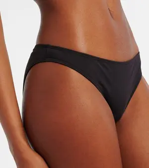 NILI LOTAN Low-rise Bikini Bottoms - Black