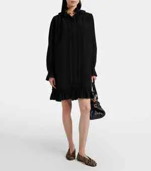 Le Monde Beryl Luna Calf Hair Ballet Flats - Black