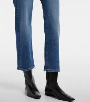 Ag Florence Cropped Straight Jeans