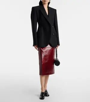 Le Monde Beryl Mica 80 Leather Mules