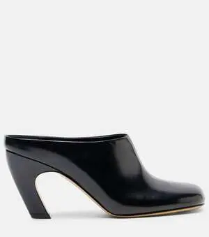 Le Monde Beryl Mica 80 Leather Mules