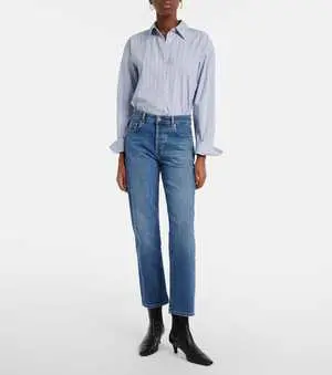 Ag American Cropped Slim Jeans