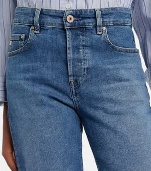 Ag American Cropped Slim Jeans