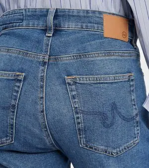Ag American Cropped Slim Jeans
