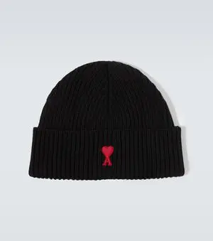 Ami De Coeur Virgin Wool Beanie - Black
