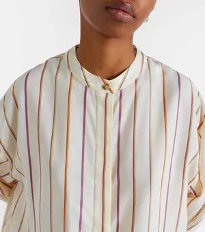 Asceno Ferrara Striped Shirt