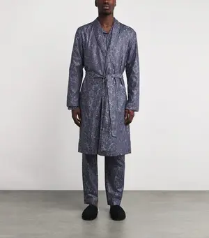 Hanro Cotton Floral Selection Robe