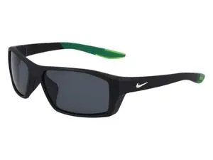 Nike Brazen Wrap Sunglasses - Matte Black White Dark Grey (brazen/shadow/mi