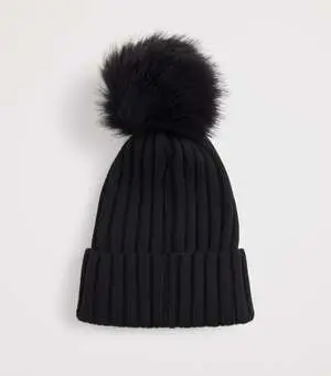 Moncler Virgin Wool Pom-pom Beanie