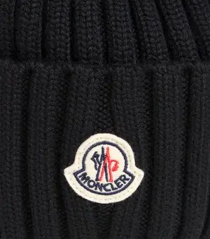 Moncler Virgin Wool Pom-pom Beanie