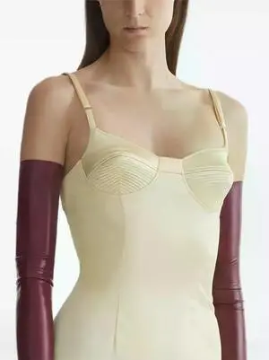 MUGLER Fitted Lingerie Dress