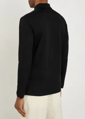 Givenchy Logo-appliquéd Piqué Cotton Polo Shirt