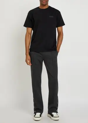 Givenchy Logo-appliquéd Cotton T-shirt - Black