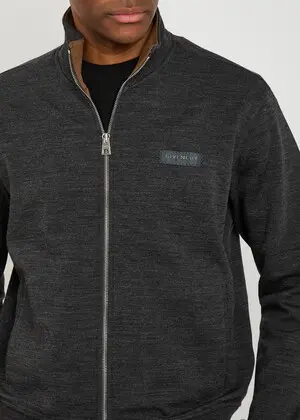 Givenchy Logo-appliquéd Wool-blend Track Jacket