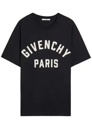 Givenchy Logo-appliquéd Cotton T-shirt
