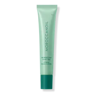 MOROCCANOIL Lip Balm – Hydrating Argan Butter + Peptide Lip Treatment - Moroccan Mint Tea