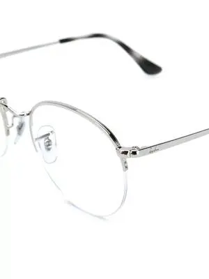 Ray-ban Round Frame Optical Glasses - White