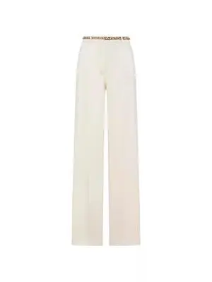 Max Mara Belted Flared Trousers