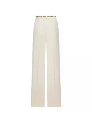 Max Mara Belted Flared Trousers