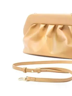 THEMOIRE Bios Gathered Clutch Bag - Neutrals