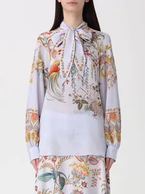 Etro Printed Silk Blouse